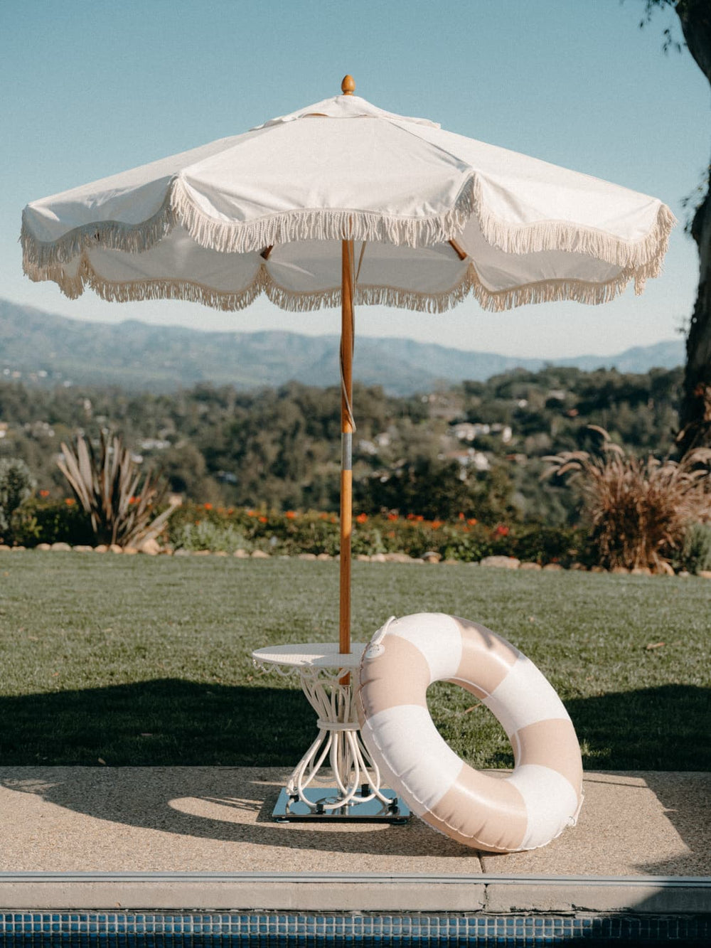 The Classic Pool Float - Dusty Pink – Tide & Co